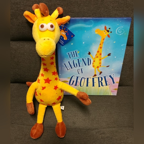 Toys ''R'' Us | Toys | Toys R Us Geoffrey Giraffe Plush Book Set Happy Birthday The Legend Of ...